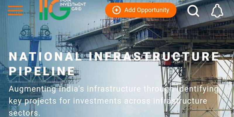 Sitharaman launches online dashboard for National Infrastructure ...