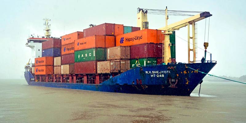 Cargo ship reaches Agartala via B’desh | tripura | trade | ports ...