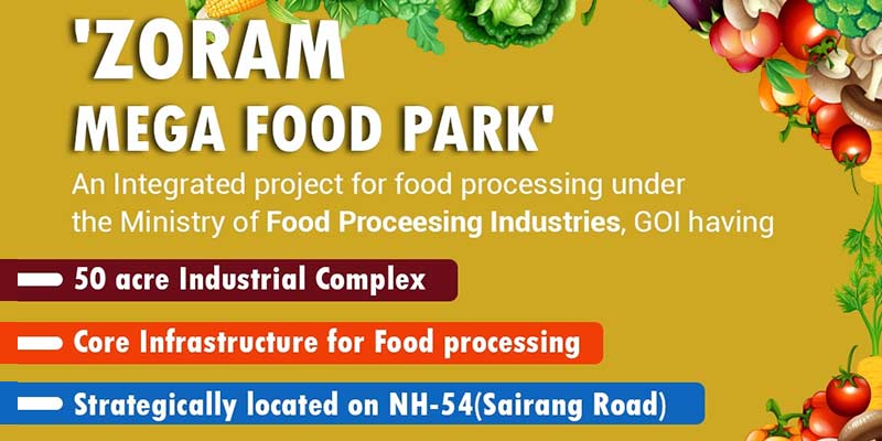 1st Mega Food Park opens in Mizoram | Mizoram | food processing | food