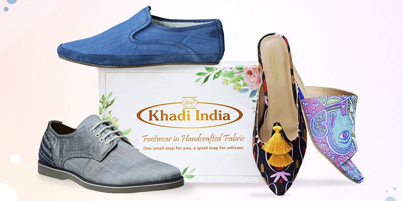 Unique Khadi footwear launched | khadi | kvic