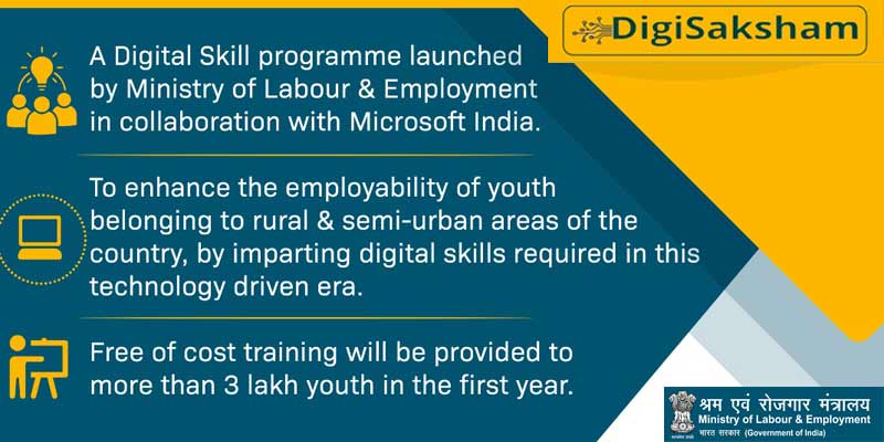 What is DigiSaksham? | labour ministry | jobs | employment ...