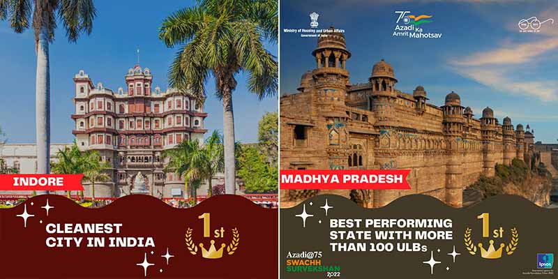 Indore bags cleanest city award for 6th time in a row | swachh bharat | Madhya Pradesh | MOHUA