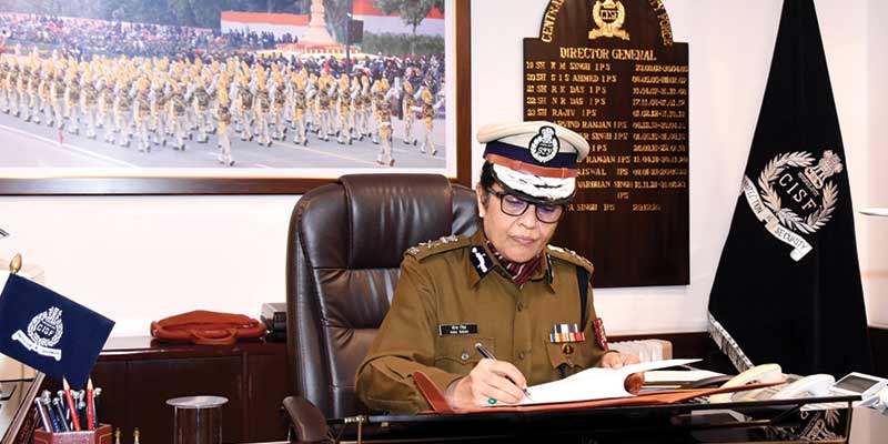 Nina Singh takes charge as CISF’s first woman chief