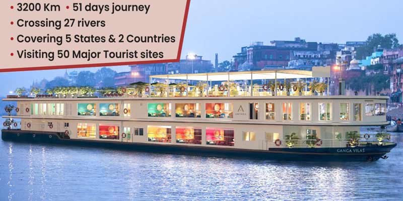 PM Modi flags off world’s longest river cruise from Varanasi | cruise ...