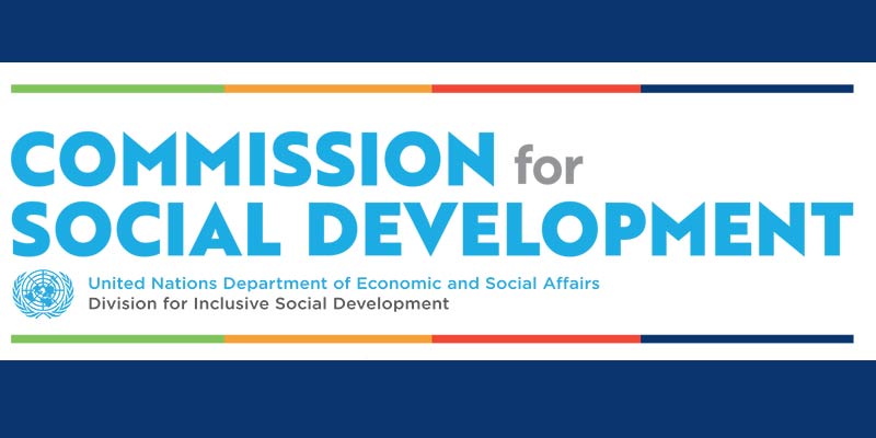 India assumes Chair of 62nd Session of Commission for Social ...