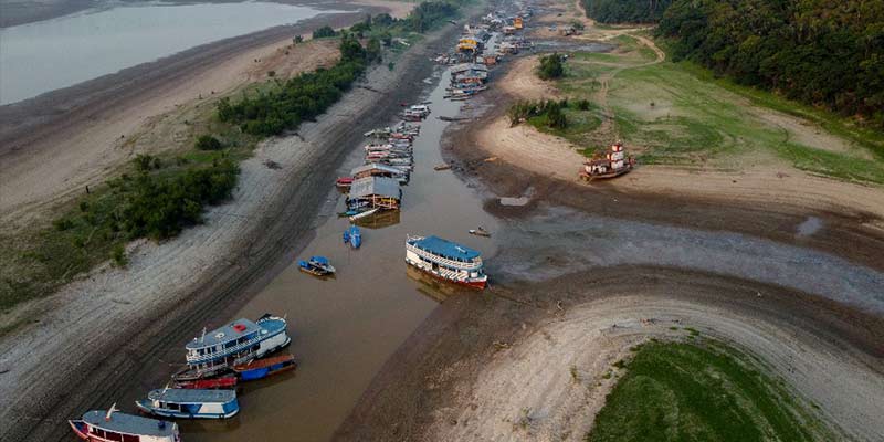 Amazon River falls to lowest in over a century amid Brazil drought